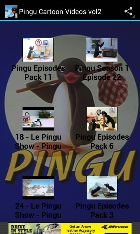 Pingu Cartoon Videos vol 2.0 - App on the Amazon Appstore