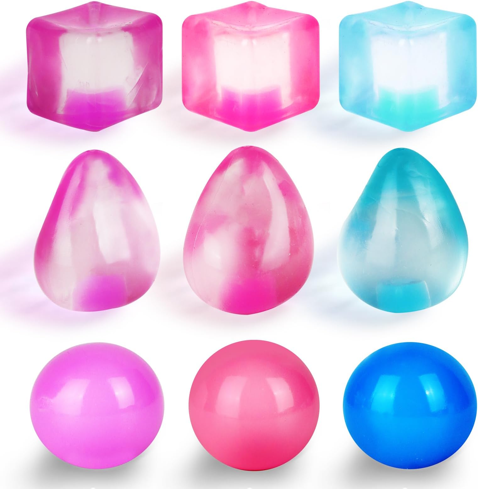 NeeDoh Nice Ice Baby Teenie - Mini Squishy Fidget Toy, Stress Relief ...