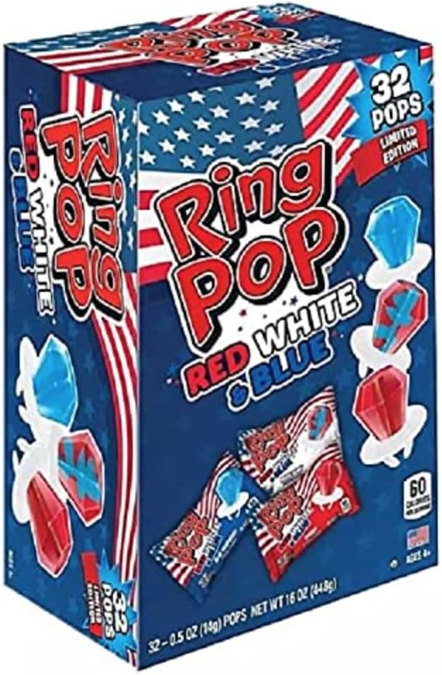 Amazon.com: Ring Pop Candy Jar, Assorted Flavors (44 ct.)