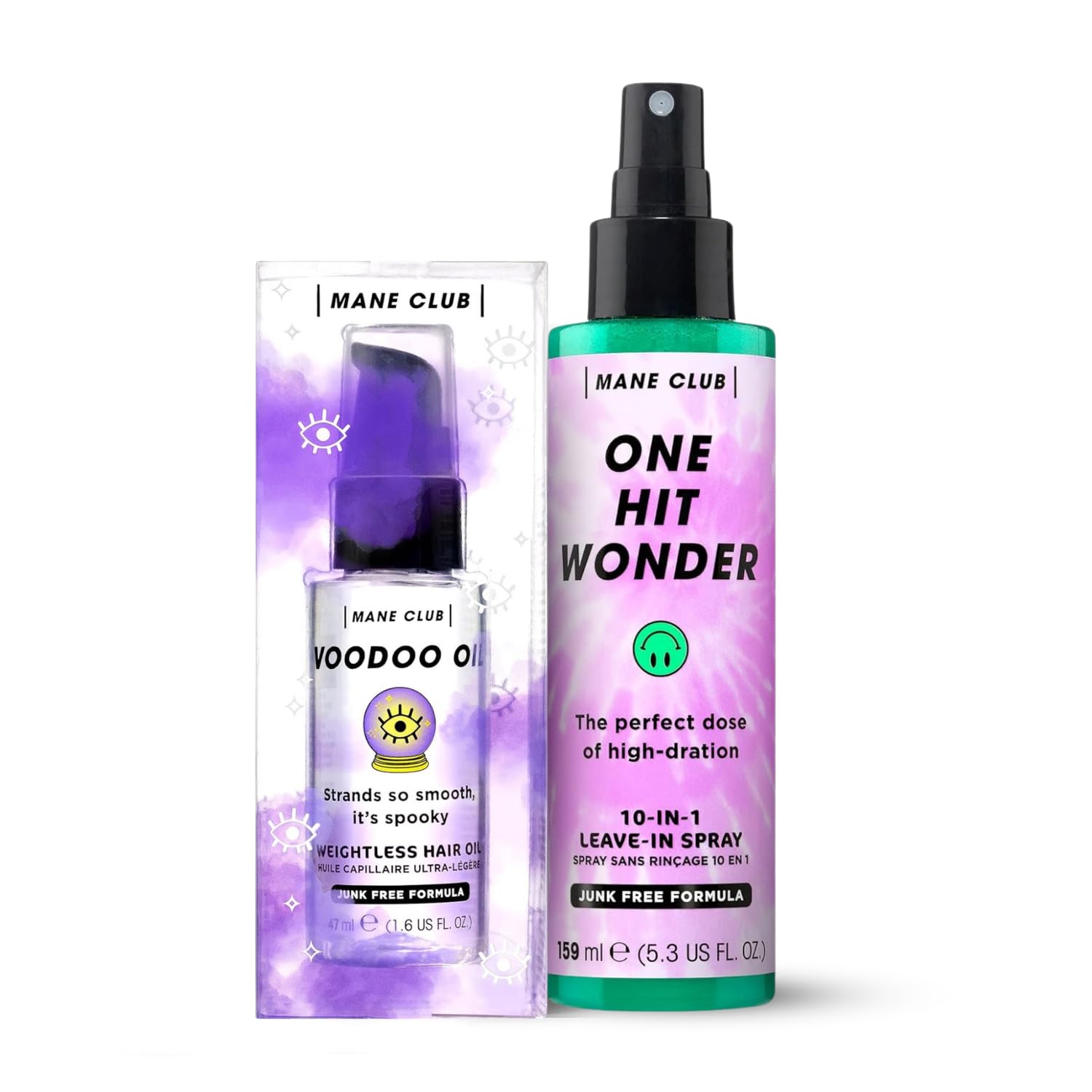 Amazon.com : MANE CLUB One Hit Wonder 10-in-1 Leave-In Spray & Voodoo ...