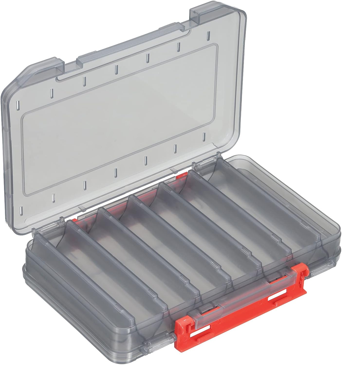 Small Tackle Box Uxcell Two-Sided Plastic Box Fishing Lure Tackle 14 ...