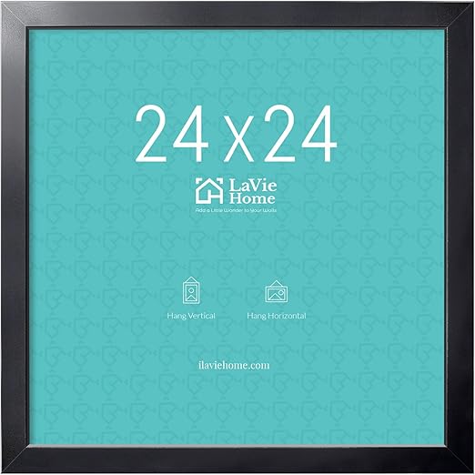 Amazon.com - LaVie Home 24x24 Picture Frame, Square Poster Frame with ...