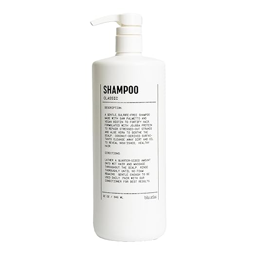 Amazon.com : Blu Atlas Men's Natural Shampoo – Organic, Sulfate-Free ...