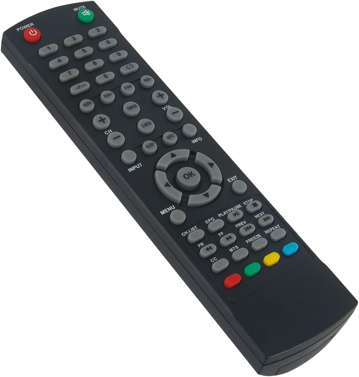 Amazon.com: Replace Remote Control fit for RCA LCD TV RTU6050 RTU4300 ...