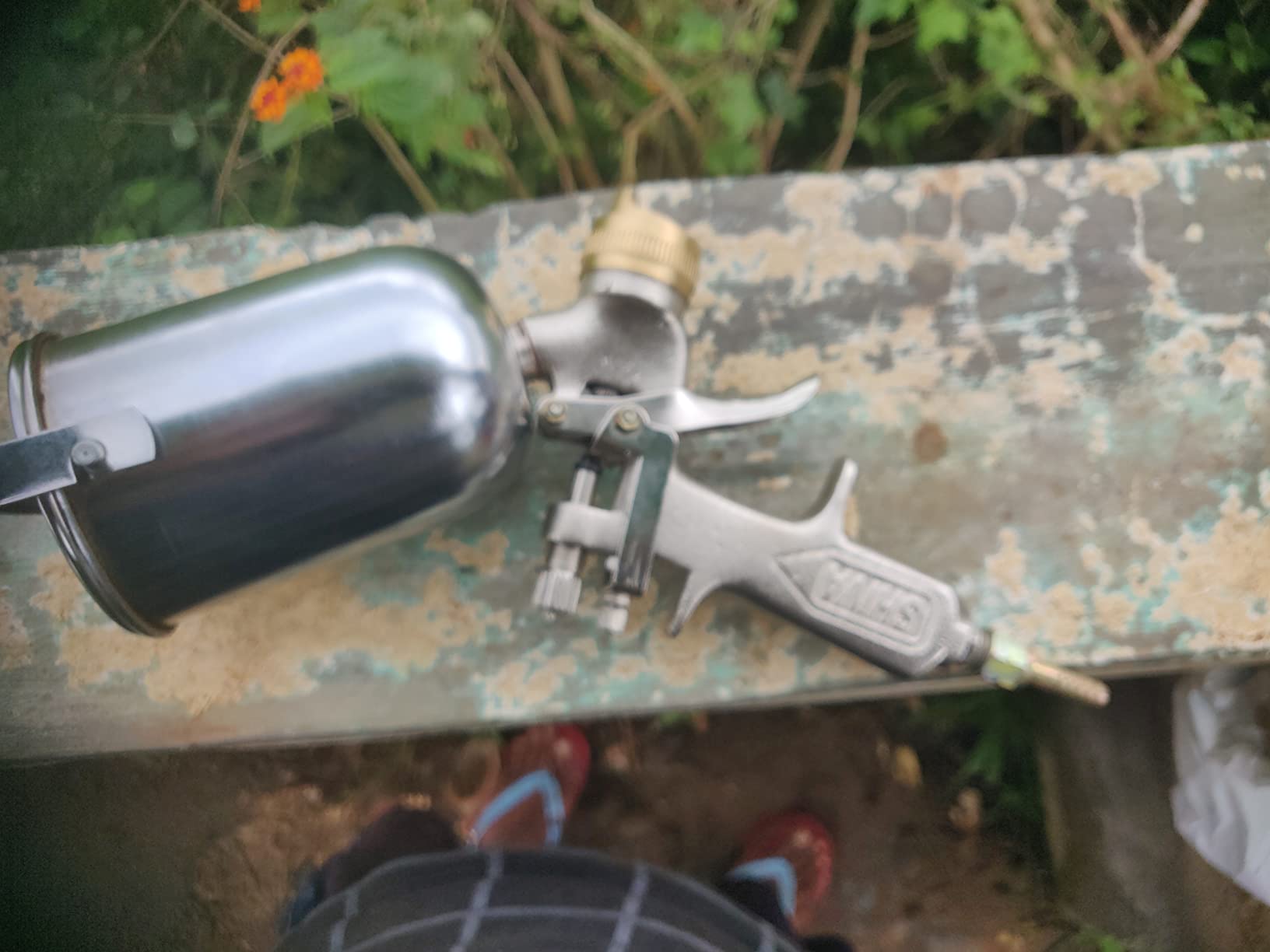 LOVELY Shiva 1 Pint 473 ml to 600 ml Paint, Color Spray Gun with Bucket ...