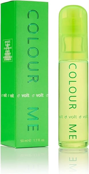 COLOUR ME Volt Perfume for Men. 50ml Eau de Parfums, Luxury Fragrance ...
