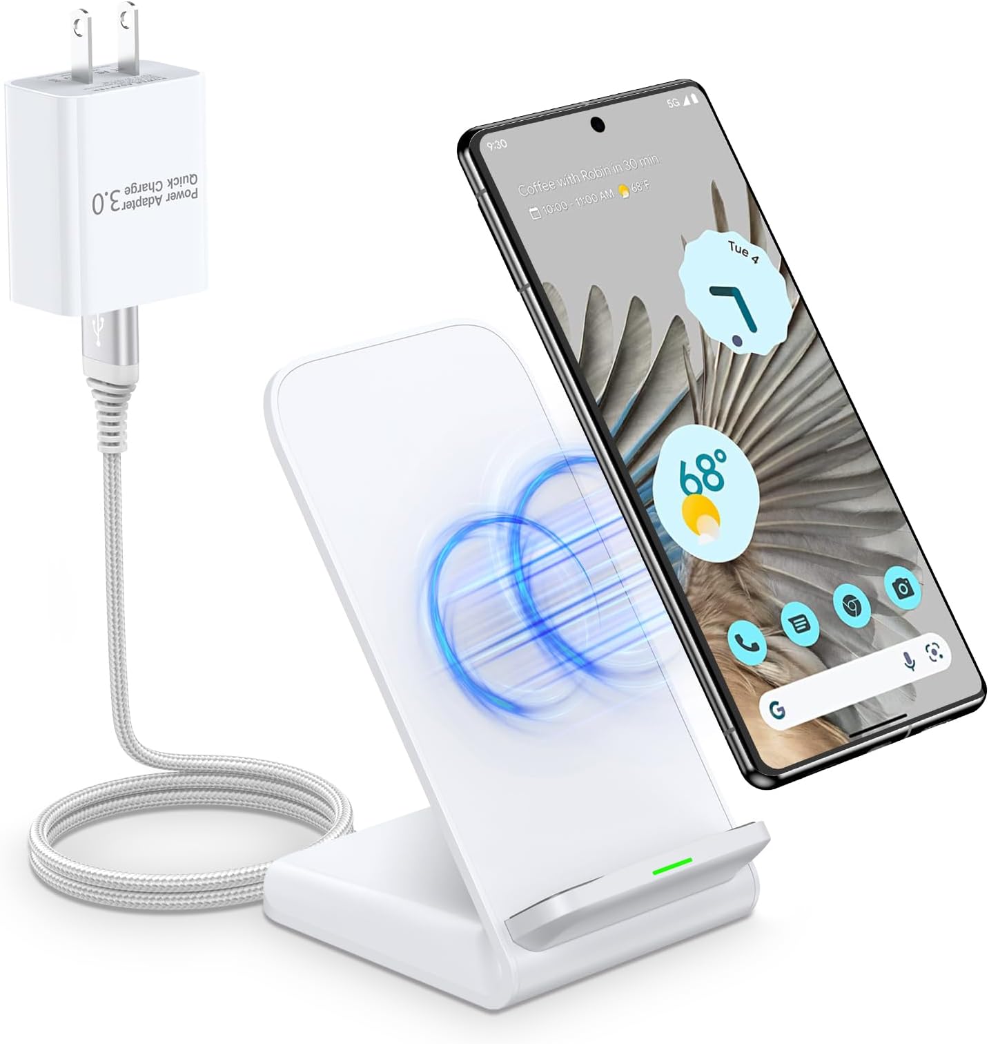 Amazon.com: 15W Fast Samsung Wireless Charger Stand for Samsung Galaxy ...