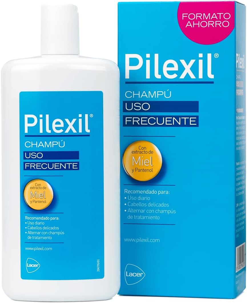PILEXIL CHAMPU - Champú 500ml, Uso Diario, Suavidad e Hidratación para ...