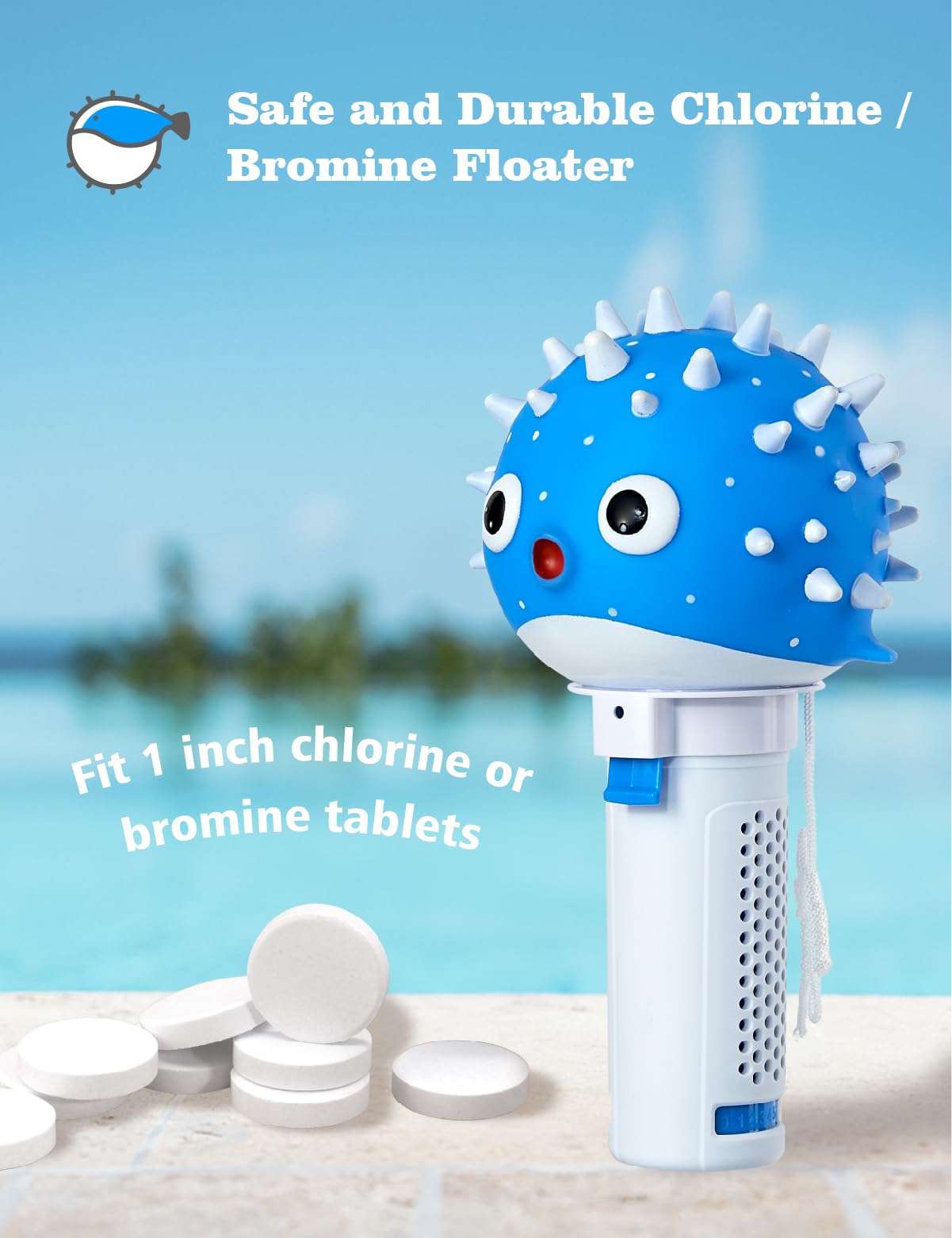 Snapklik.com : Hot Tub Chlorine Tablet Floater, Small Floating Chlorine ...
