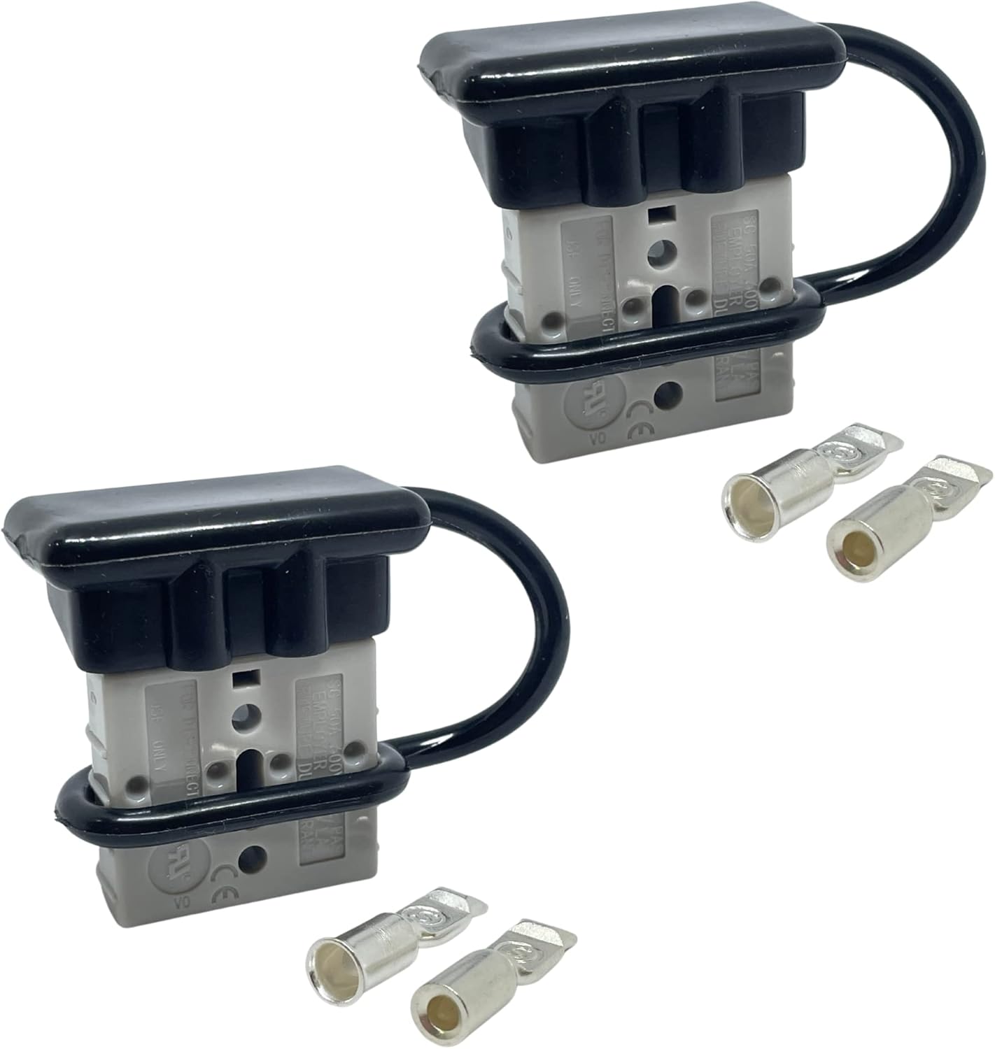 Amazon.com: Blue Bar Industries 50A 10-12 AWG Battery Quick Connect ...