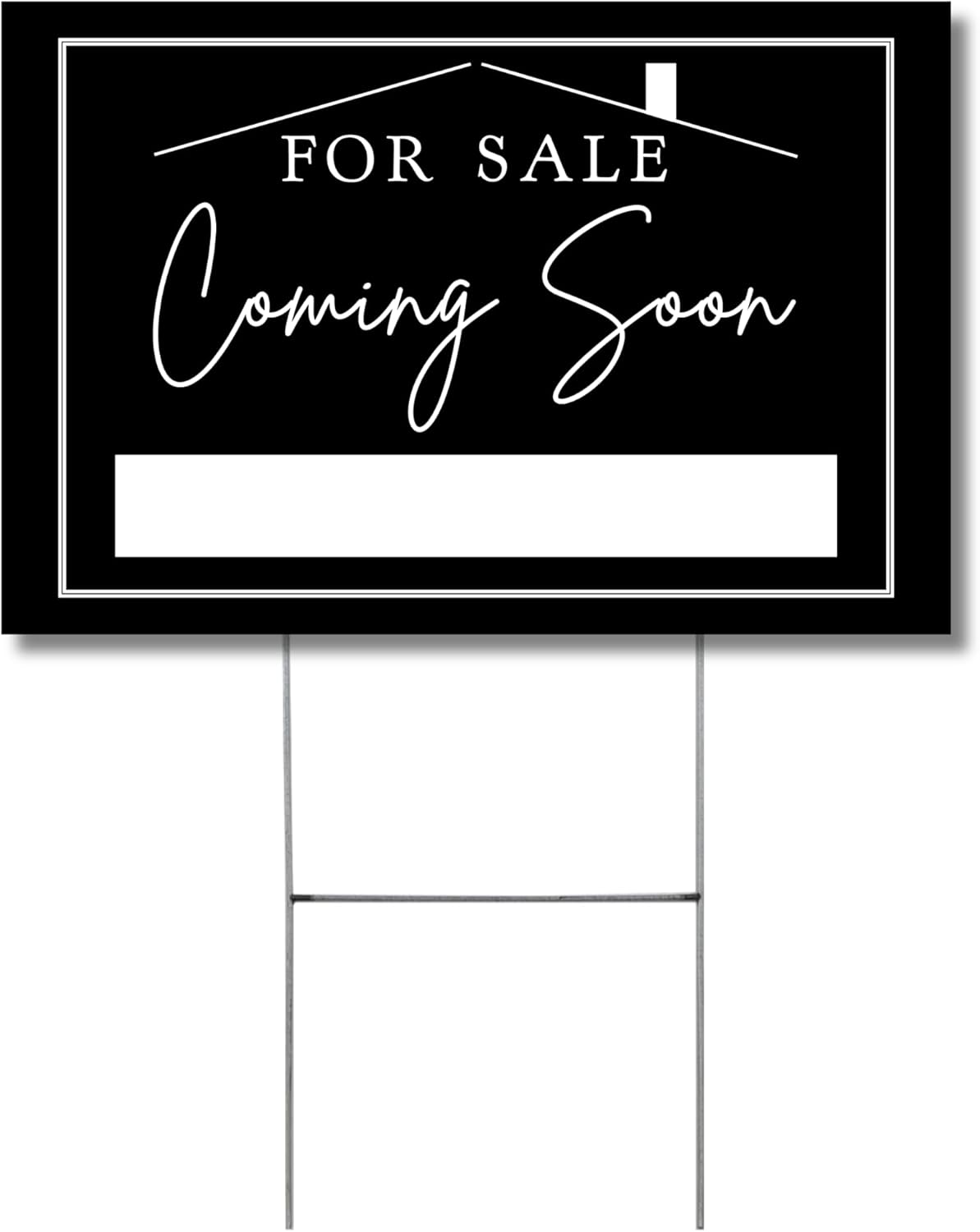 Amazon.com : Coming Soon Real Estate Sign for Home | 12 x 18” Yard Sign ...