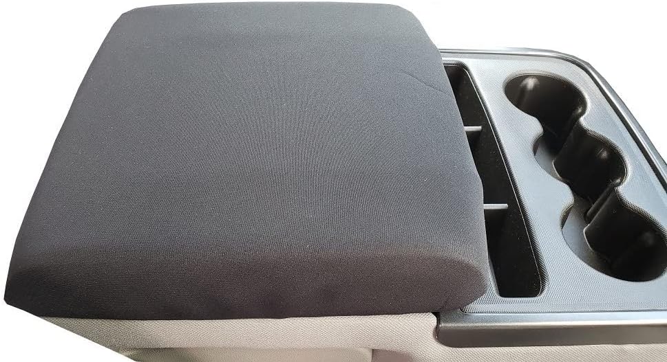 Amazon.com: Car Console Covers Plus Made in USA Neoprene Armrest Cover ...