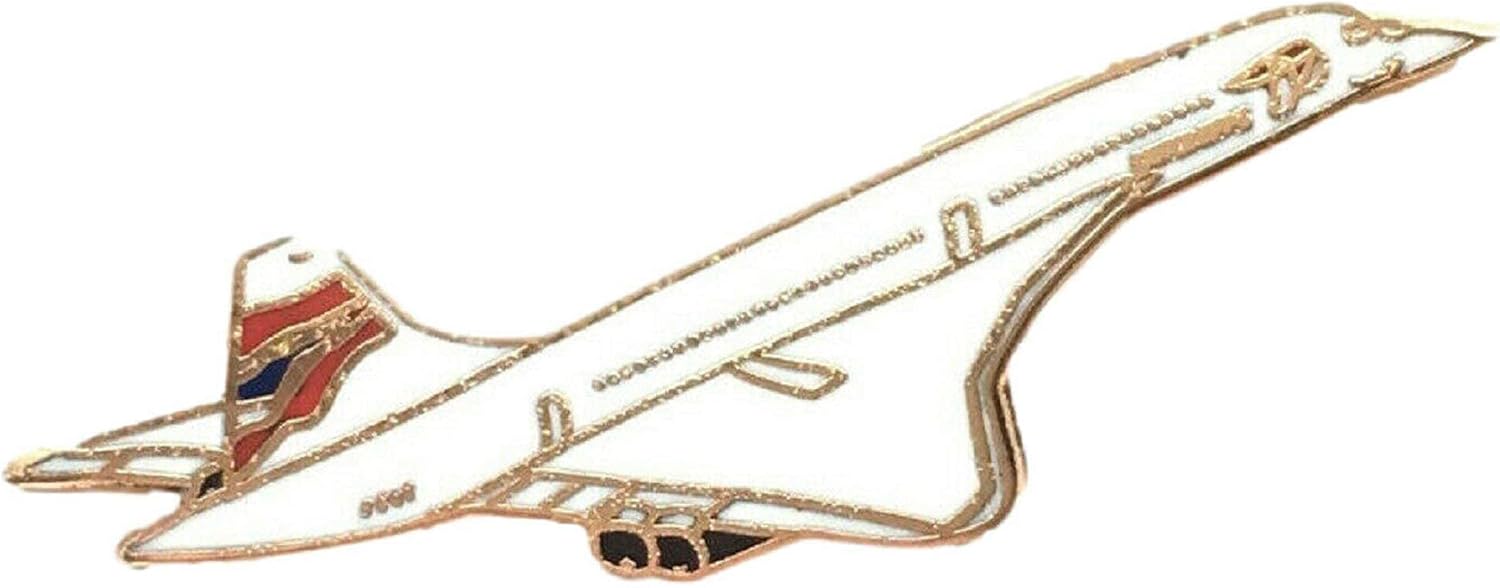 Smartbadge® British Airways Concorde Passenger Jet Hard Quality Enamel ...