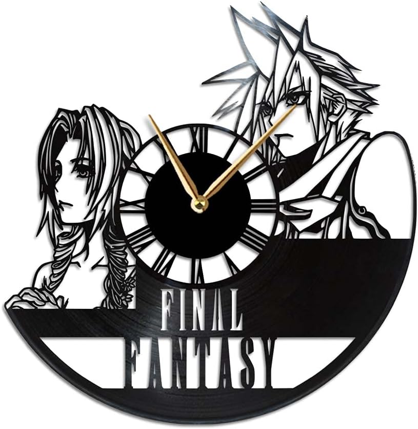 Amazon.com: AroundTheTime Final Fantasy 7 Clock, FF7 Decor, Final ...