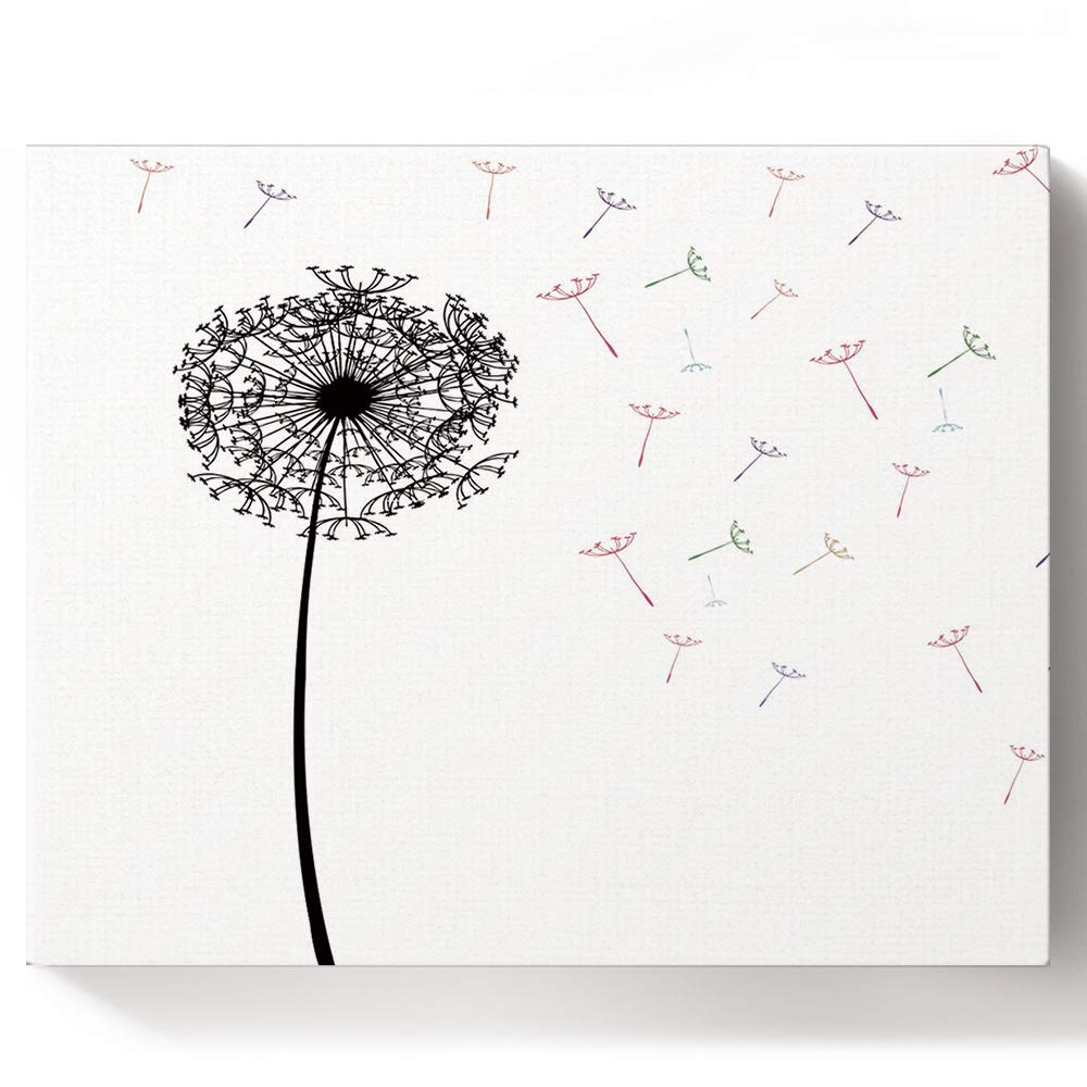 Dandelion Seed Drawing