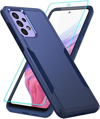 Amazon.com: for Samsung A53 5G Case, Galaxy A53 5G Case with Screen Protector,Full Body ...