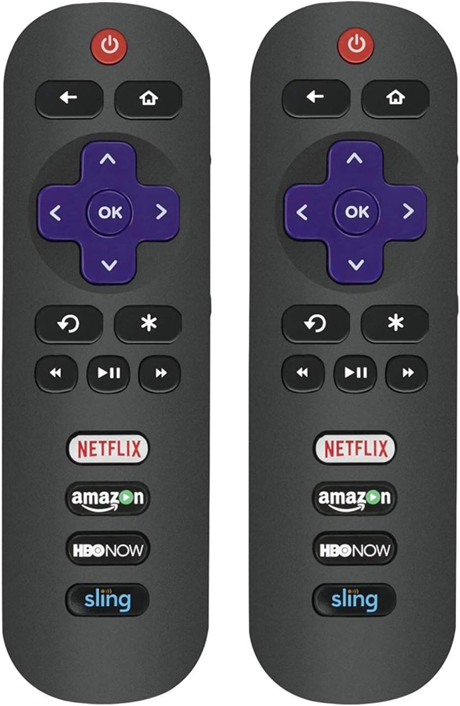 Amazon.com: 2 Pack New RC280 Replace Remote fit for TCL ROKU TV LCD LED ...