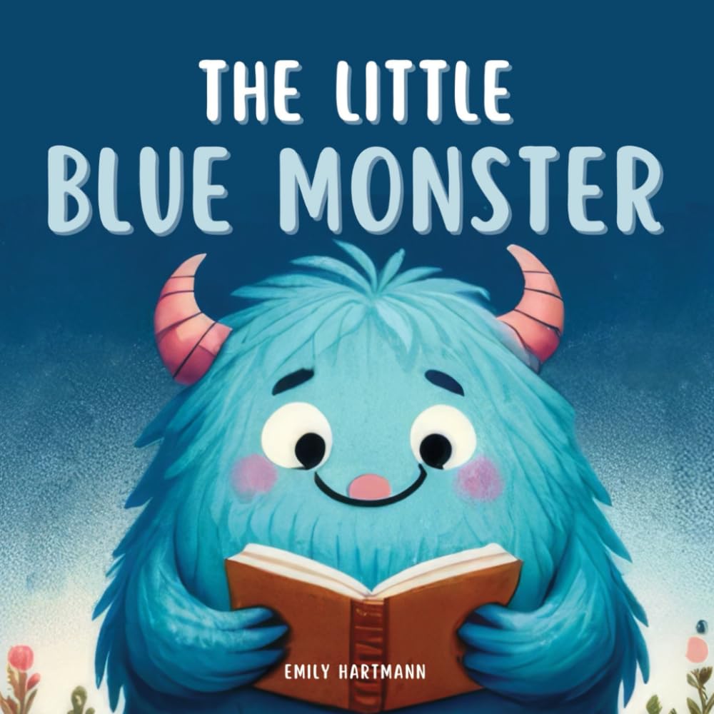 The Little Blue Monster: Children's Book About Friendship, Emotions and ...