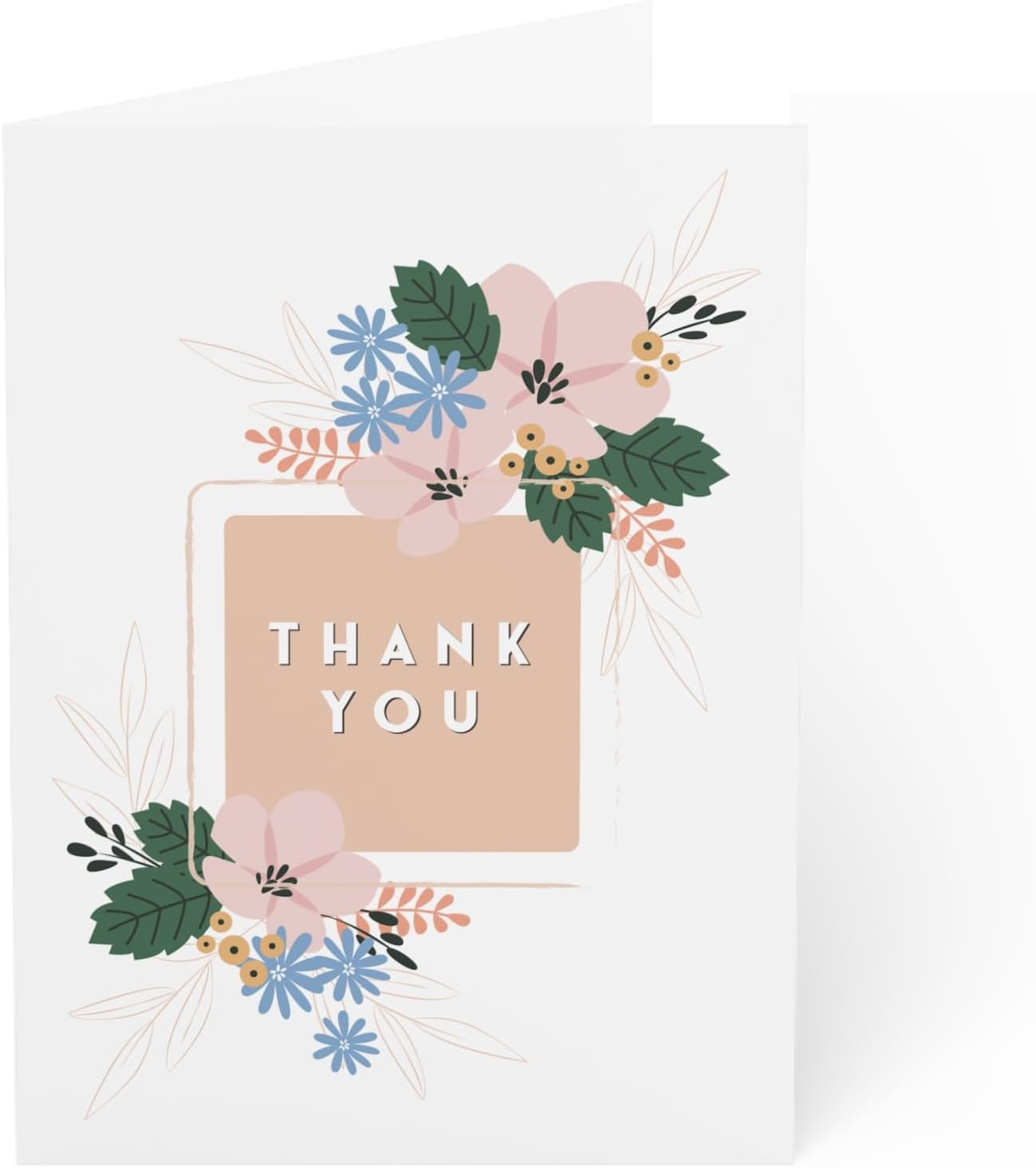 Just to say Thank You Very Much - Handfinished Foiled and Embossed ...