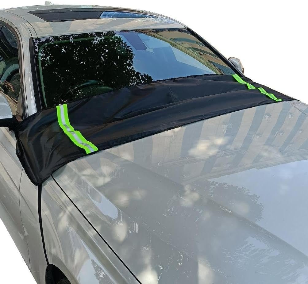 Amazon.com: Huhudde Windshield Cover for Ice and Snow Car Windshield ...