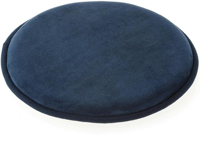 Amazon.co.jp: カインズ(CAINZ) チェア クッション ネイビー 幅30cm 奥行30cm 高さ4cm 円形 サークル 座り心地 改善 パイプチェア 椅子 : ホーム＆キッチン