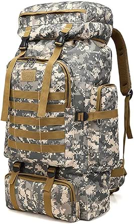 Amazon.co.jp: Large Capacity Backpack 55L/80L/100L Backpack ...
