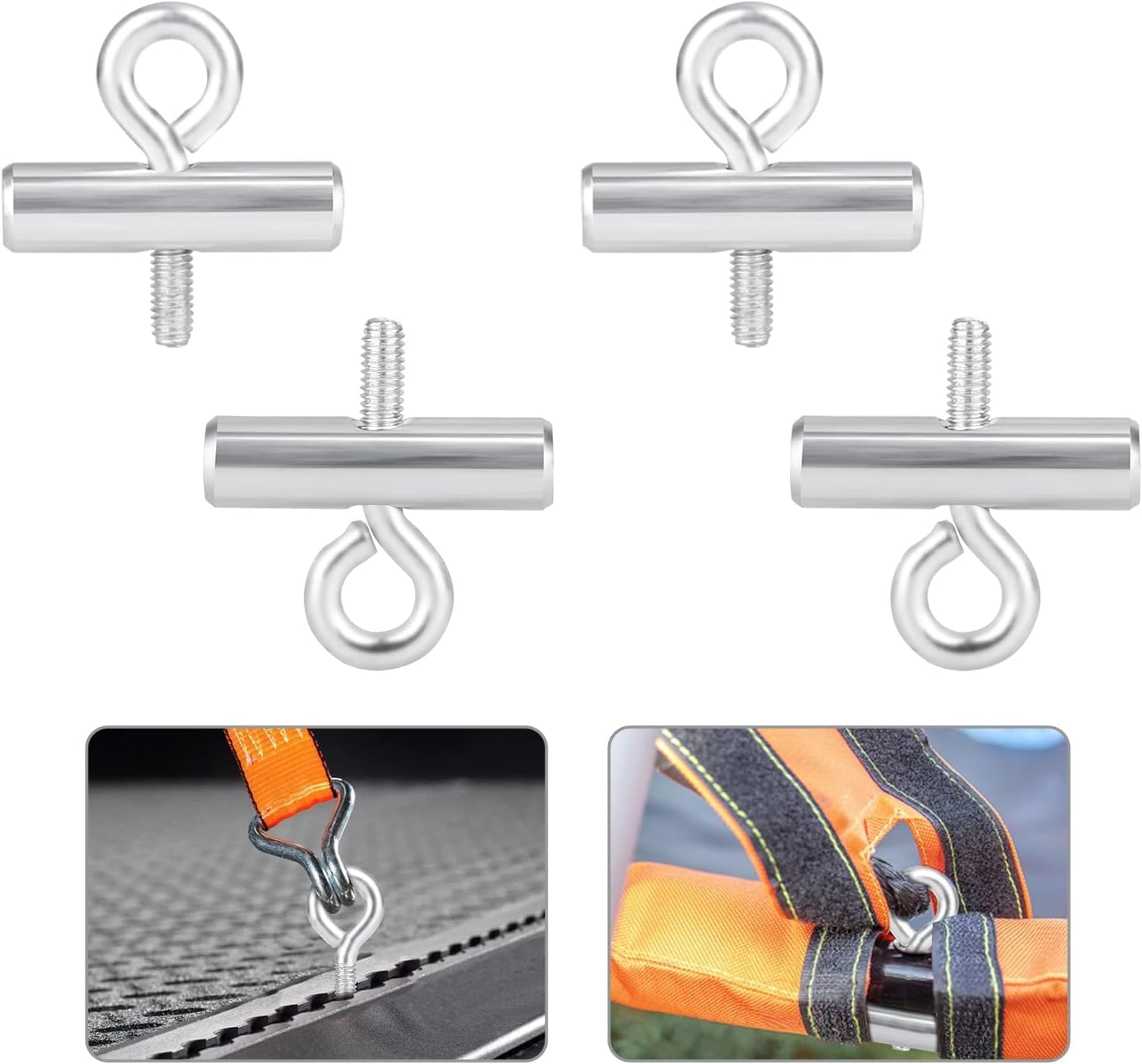 Linkstyle 4PCS Awning Rail Stoppers 8mm, Awning Stoppers End Blocking ...