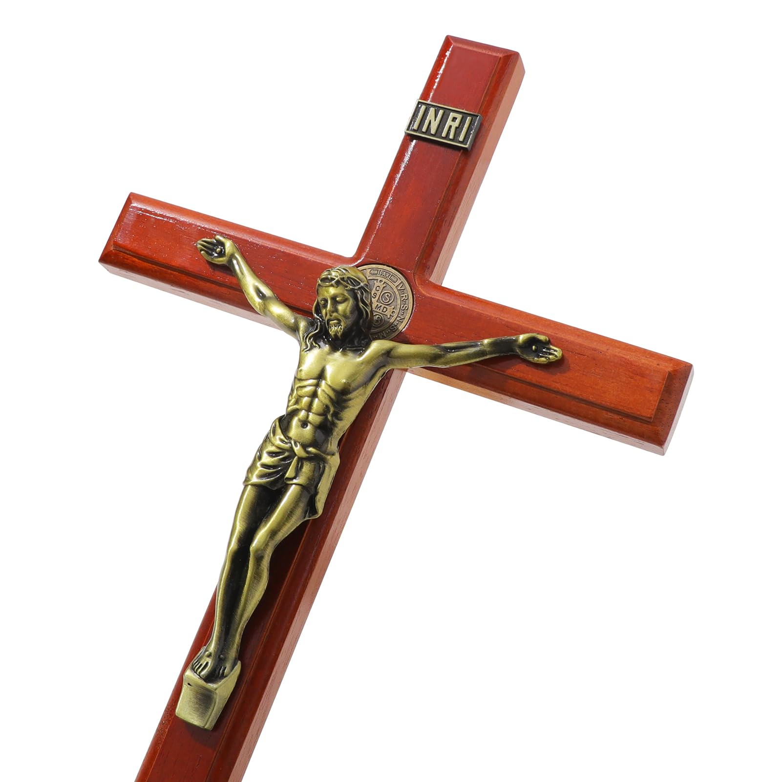 Amazon.com: KOMI 15 Inch Large Crucifix Wall Cross for Home Decor ...