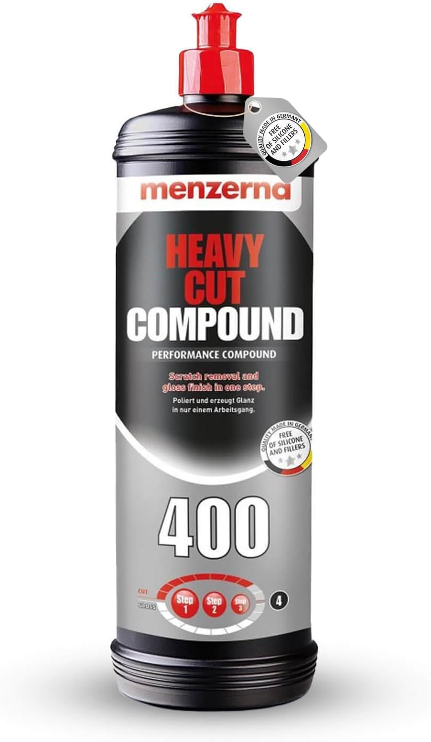Menzerna Heavy Cut 400 250ml (8oz) Formerly Fast Gloss 400 - an ...