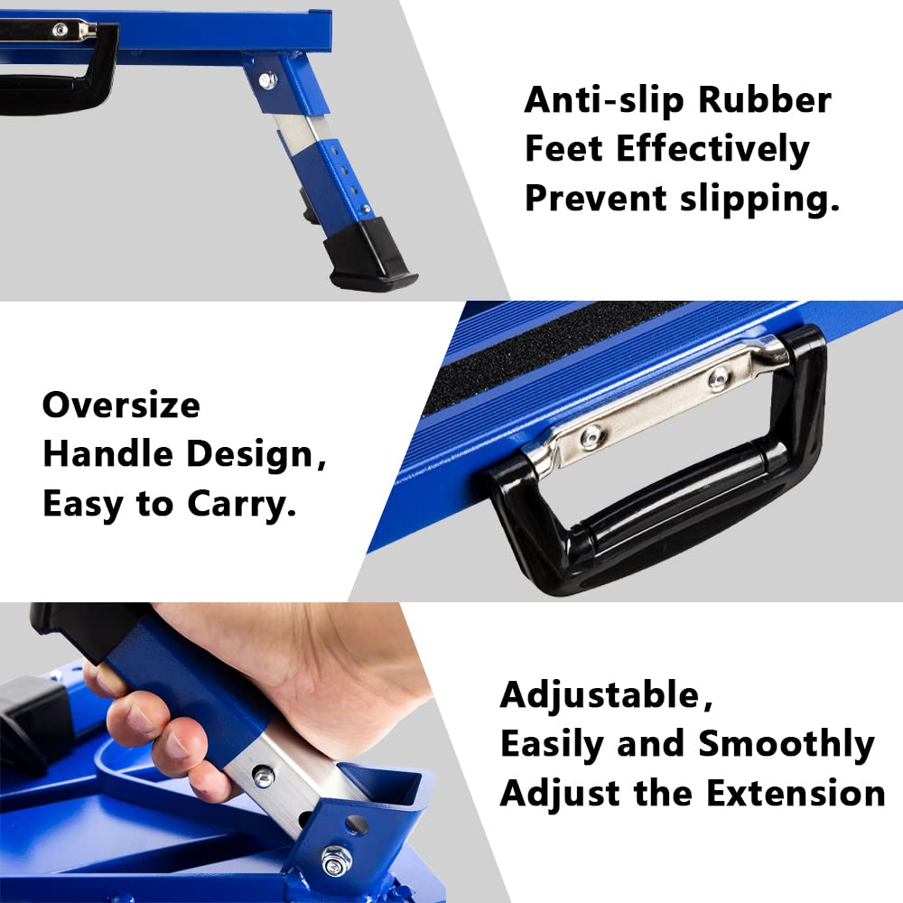 Snapklik.com : Homeon Wheels Foldable RV Steps Portable Steps 16.5" X ...