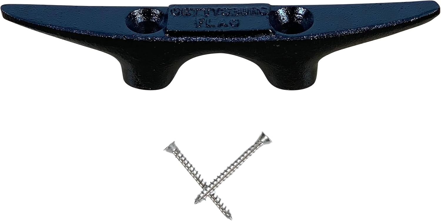 Amazon.com : Gettysburg Flag Works 6" Black Standard Duty Cast Aluminum ...