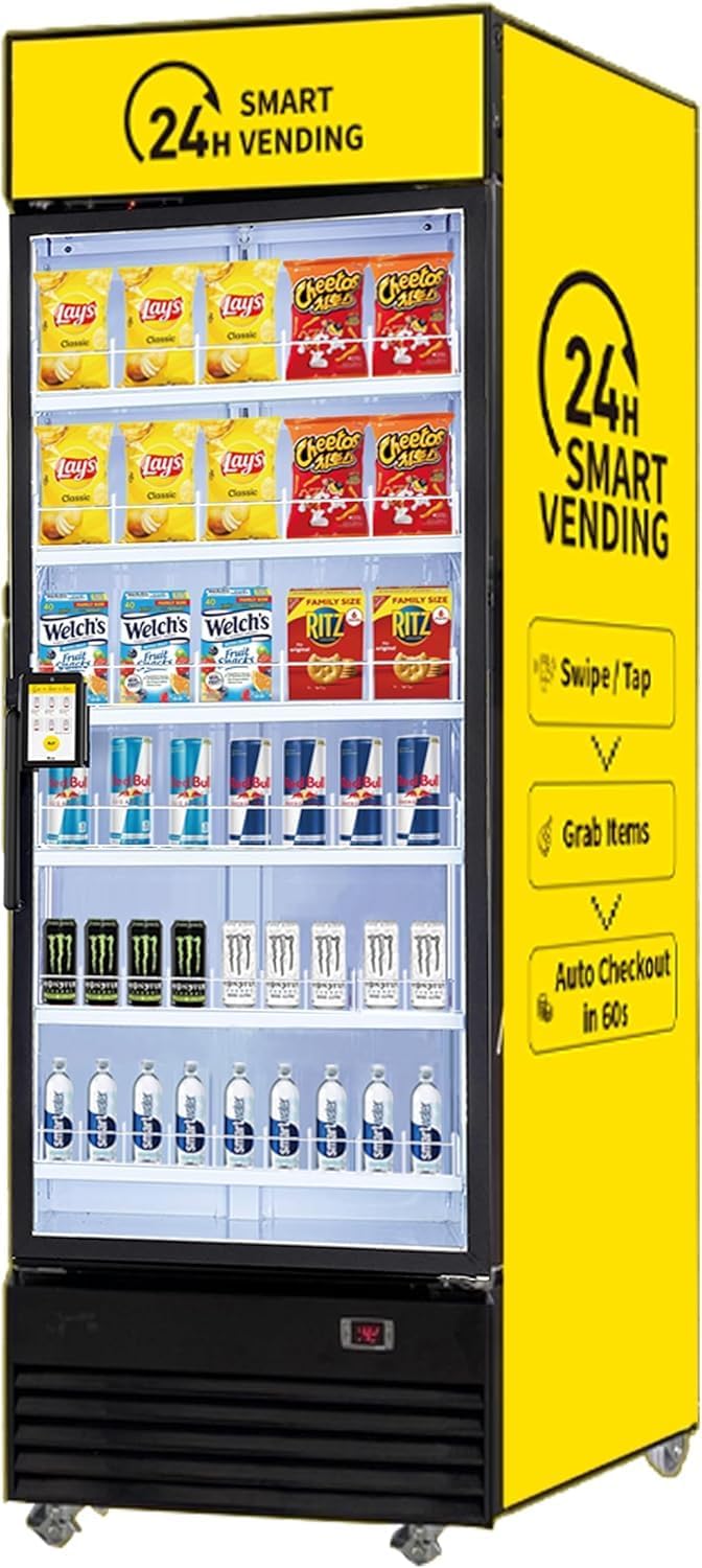 Amazon.com: HAHA Smart Refrigerated Vending Machine, Combo Vending ...