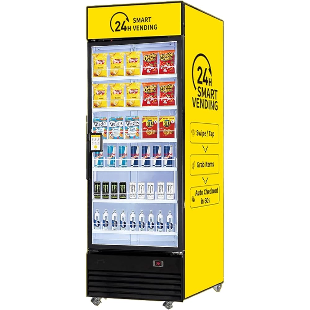 $139/mo - Finance HAHA Smart Refrigerated Vending Machine, Combo ...