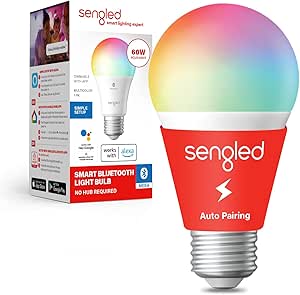 Sengled Smart Color Changing Bulb with Alexa Bluetooth Control