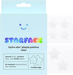 Starface Hydro-Stars Clear Facial Pimple Patch Refill - 32ct : Amazon ...