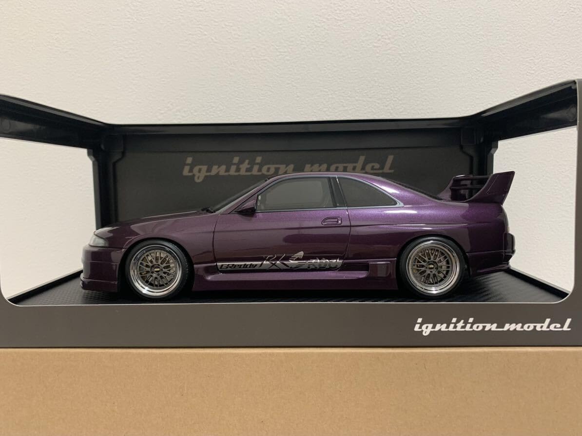 Amazon | イグニッションモデル 1/18 GReddy GT-R (BCNR33) Midnight Purple IG3130 ...