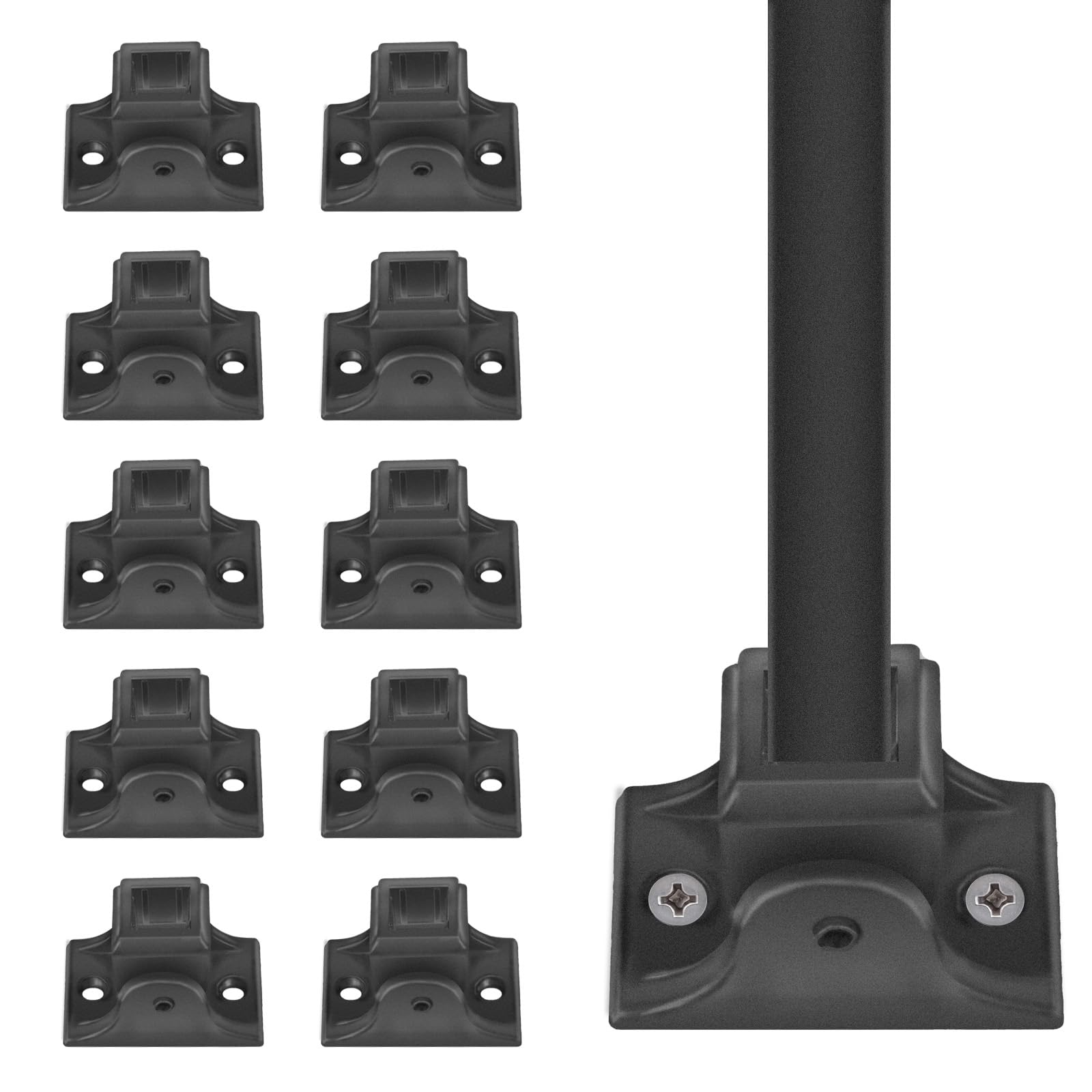 Snapklik.com : Senmit Iron Baluster Shoes - Stair Swivel Shoe