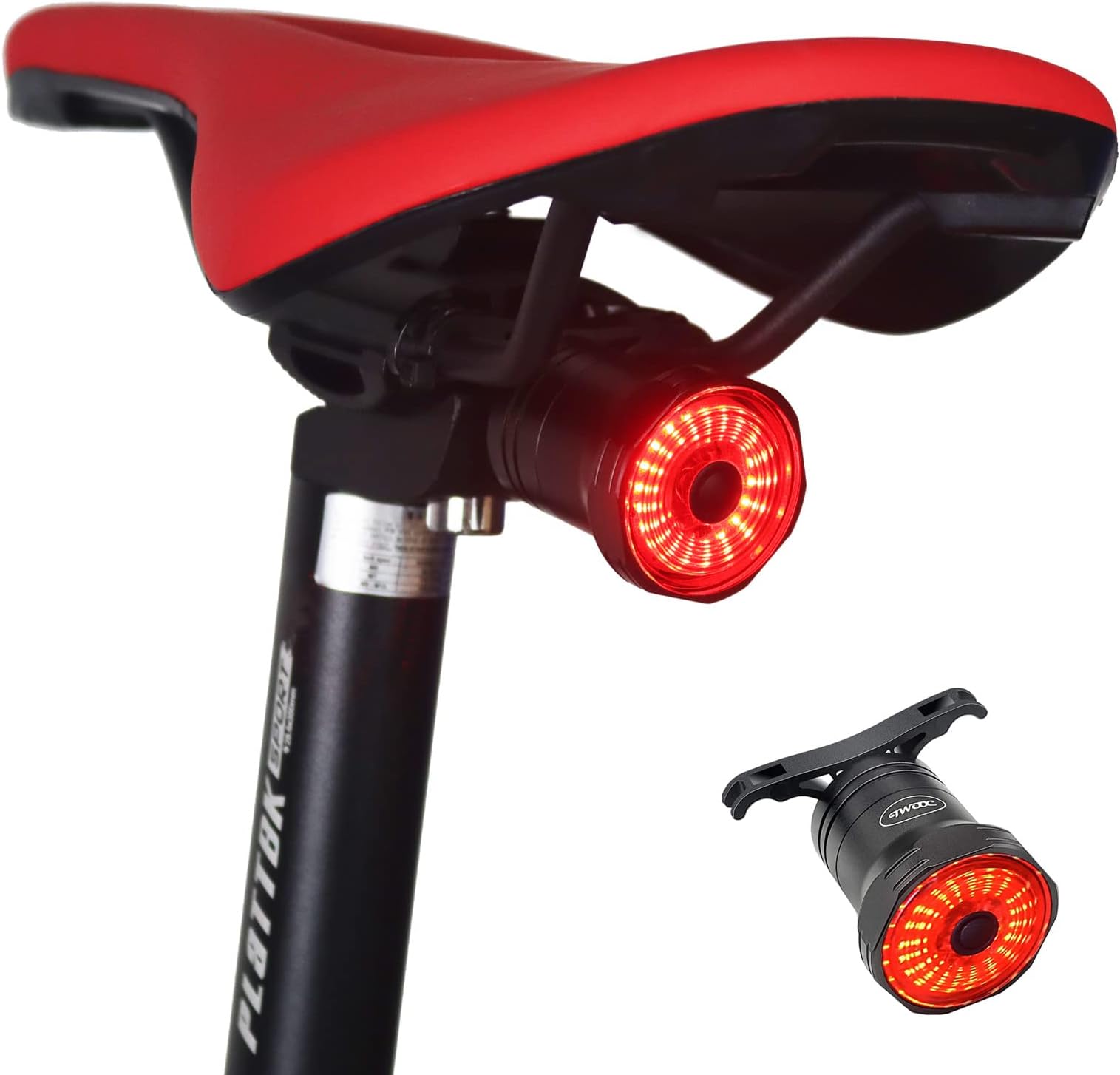 Hakea Volcano Super Bright LED Rear Bike Light - USB Rechargeable ...