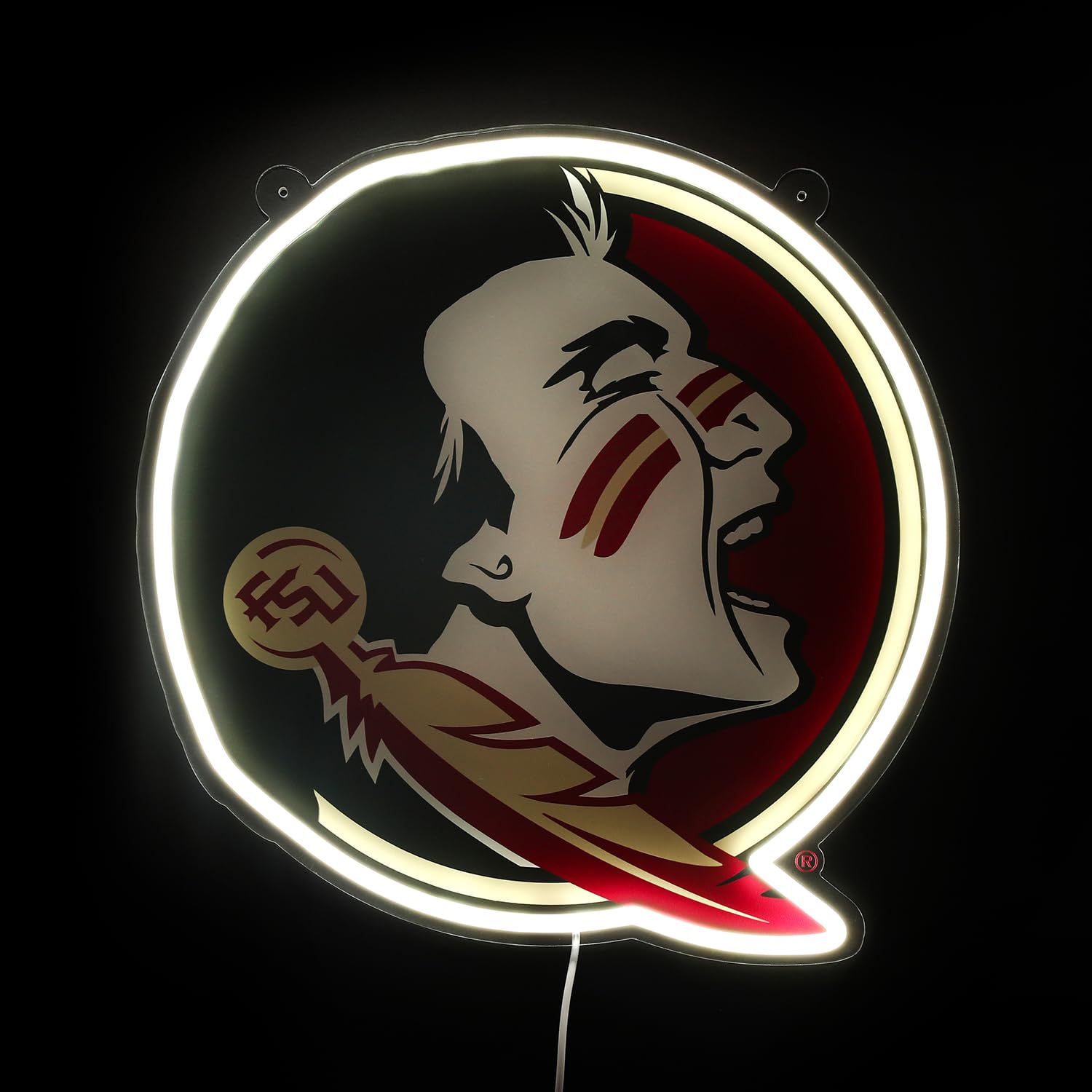Amazon.com : Saturday Neon Officially Licensed NCAA Florida State ...