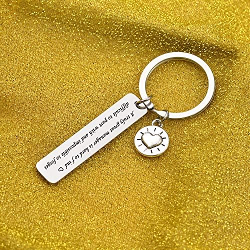 Chaveiro de gestor de agradecimento de presente que deixa o chefe de ...