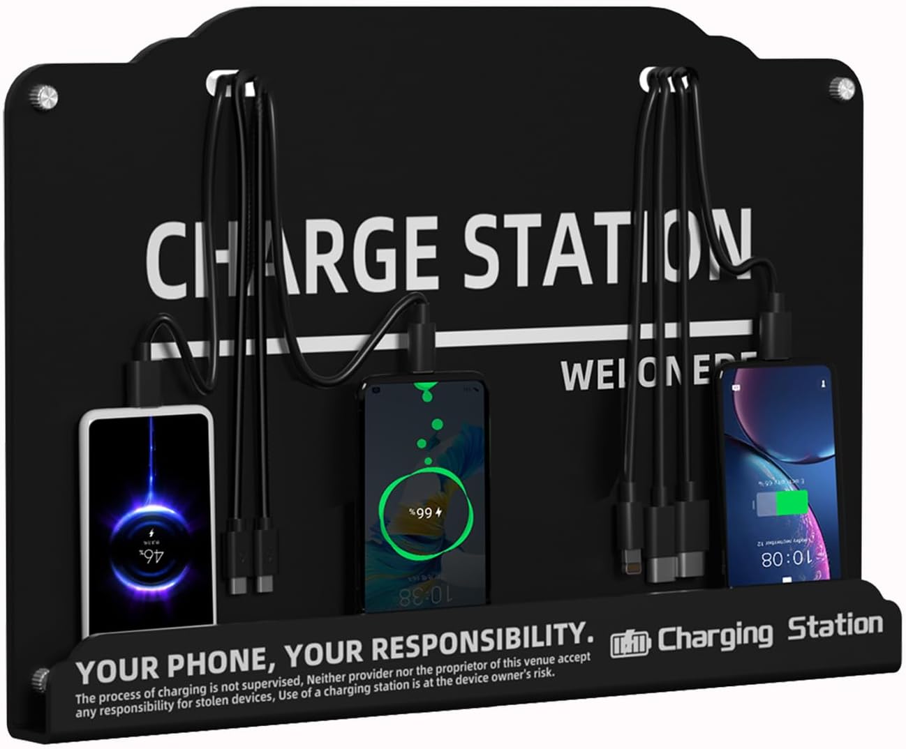 Amazon.com: ChargeTech Cell Phone Charging Station Locker w/6 Digital ...