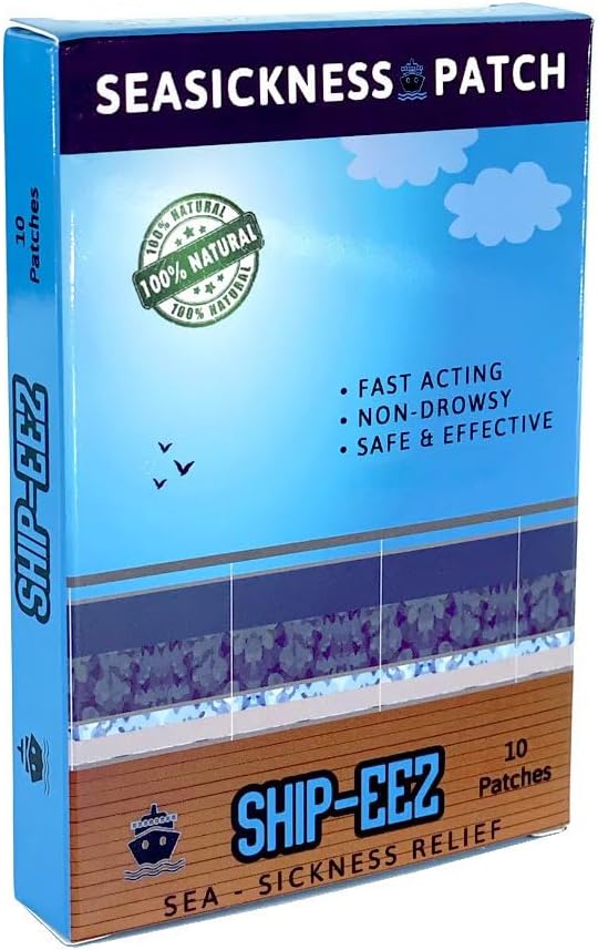 Amazon.com: Ship-EEZ Sea Sickness Patch for Cruisers : Health & Household