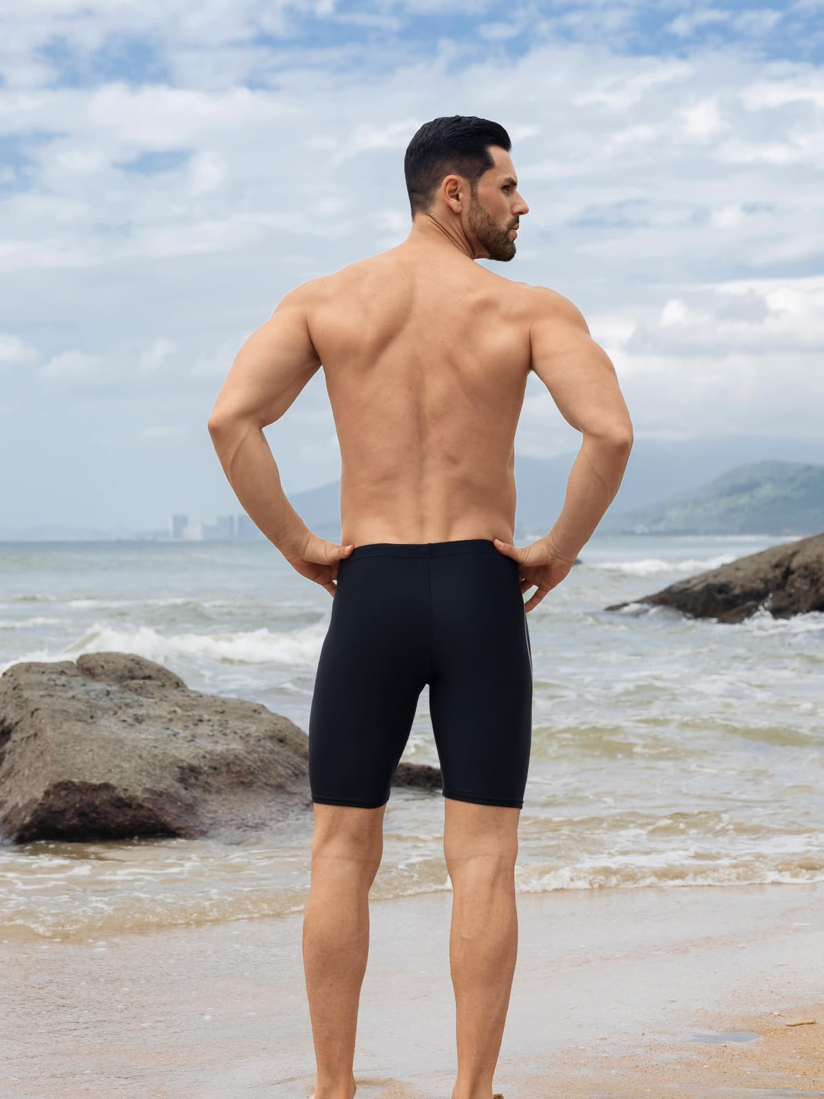 Snapklik.com : 361 Swim Jammers For Men, Pro Racing Training Swimsuit ...