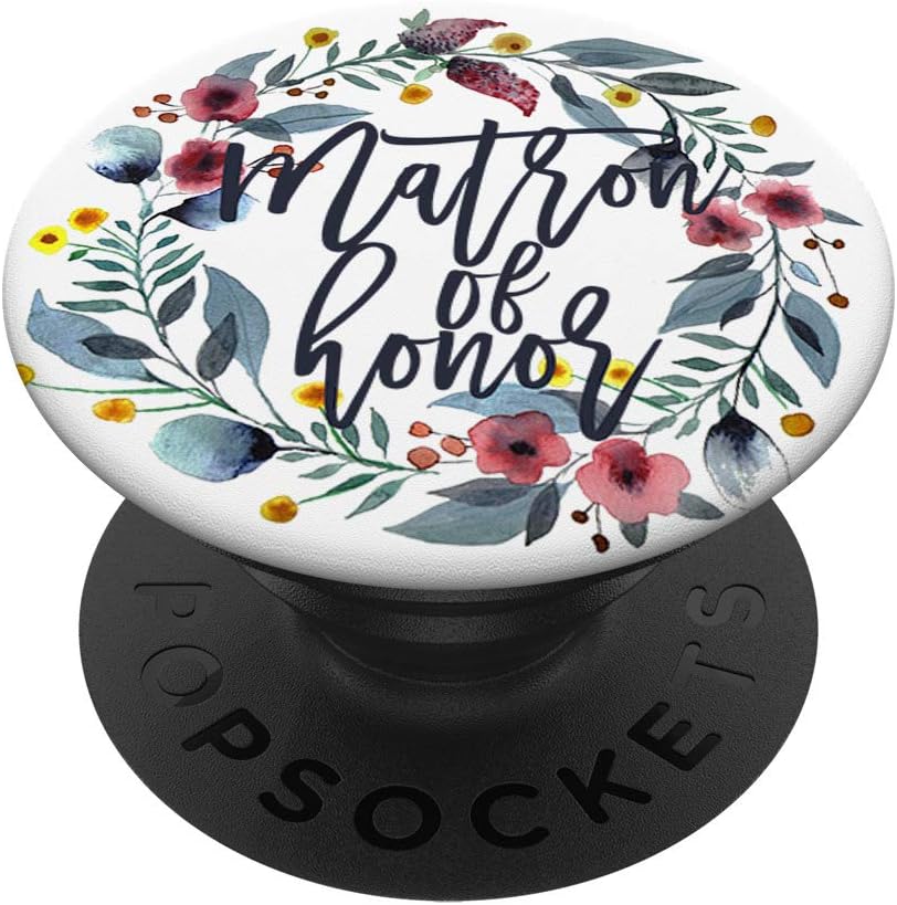 Amazon.com: Bridal Shower Wedding Gift for Matron of Honor Floral ...