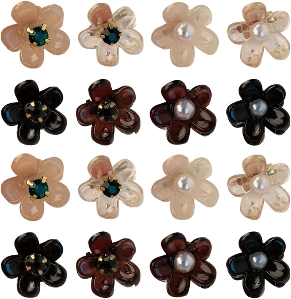 Amazon.com : Clear White Butterfly Hair Clips, EleMirsa 30PCS Butterfly ...
