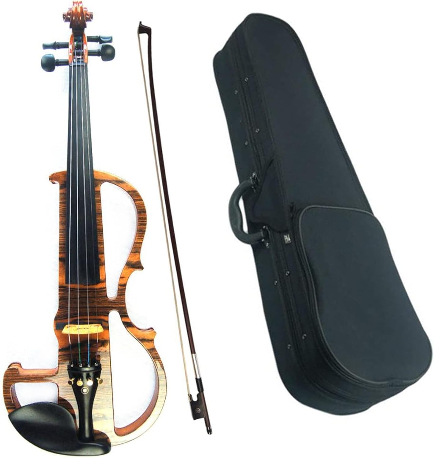 Amazon.com - KERREY Violin Musical Instruments Full Size 4/4 Colored ...