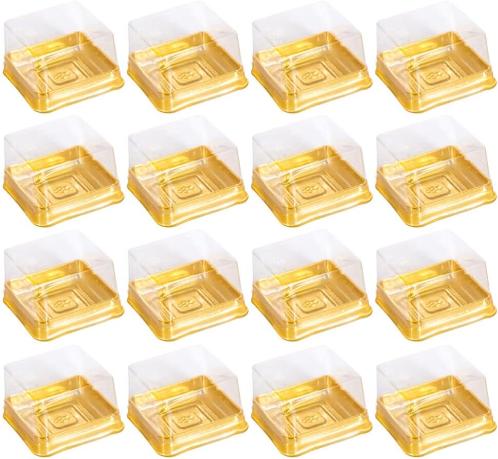 Amazon.com: DOITOOL Clear Cake Container Single Cupcake Container ...
