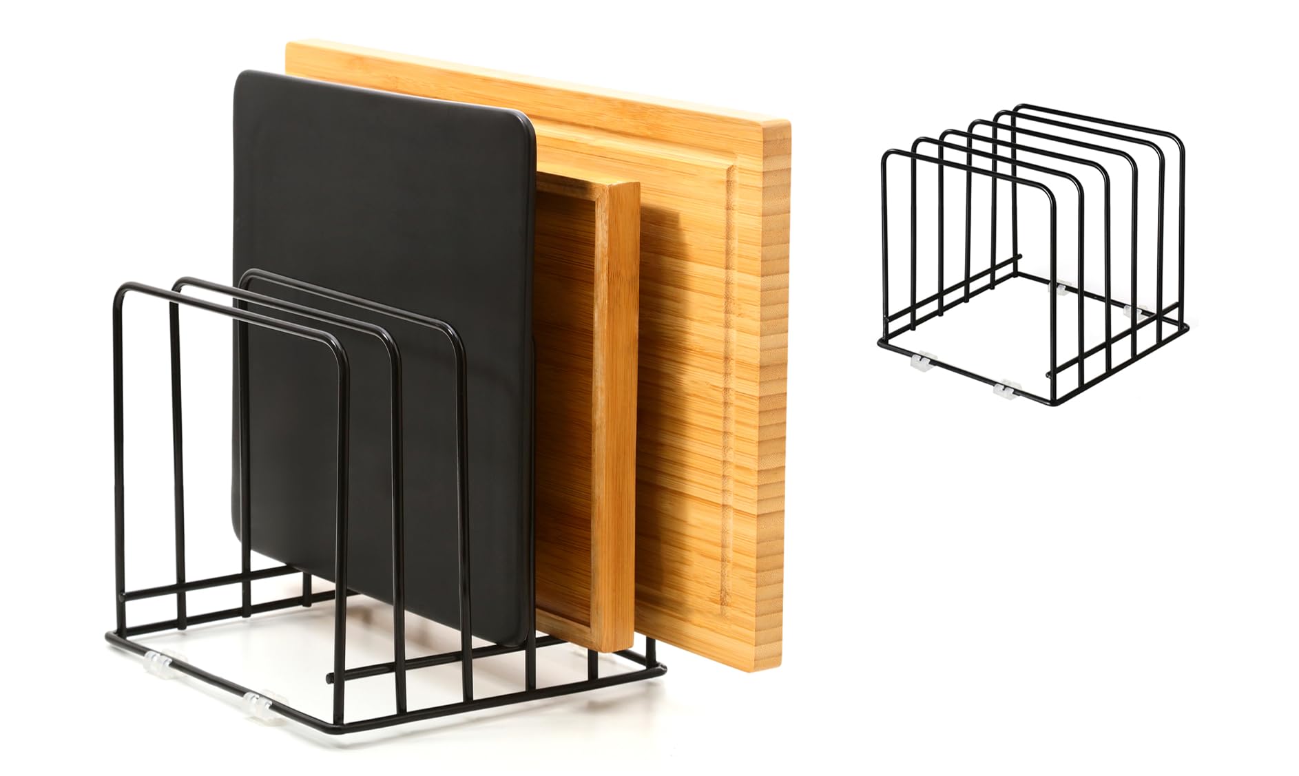 Amazon.com: Cutting Board organizer(2 Pack),Kitchen Organizer Rack ...