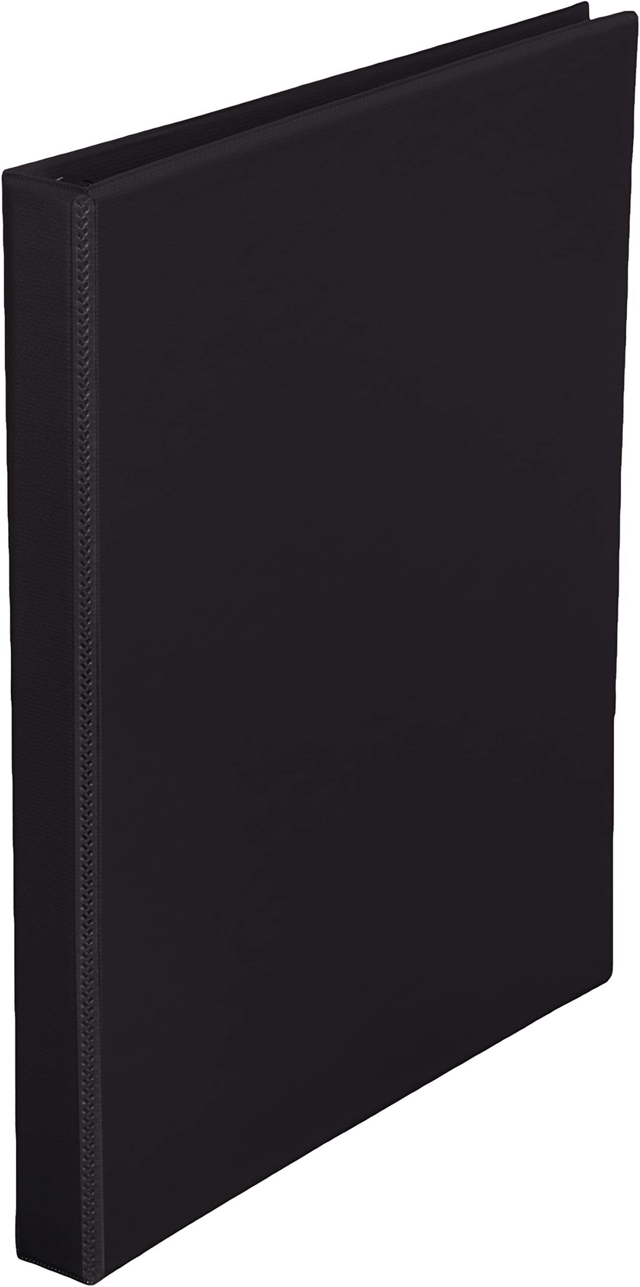 Amazon Basics 1/2 Inch, 3 Ring Binder, Round Ring, Customizable View ...