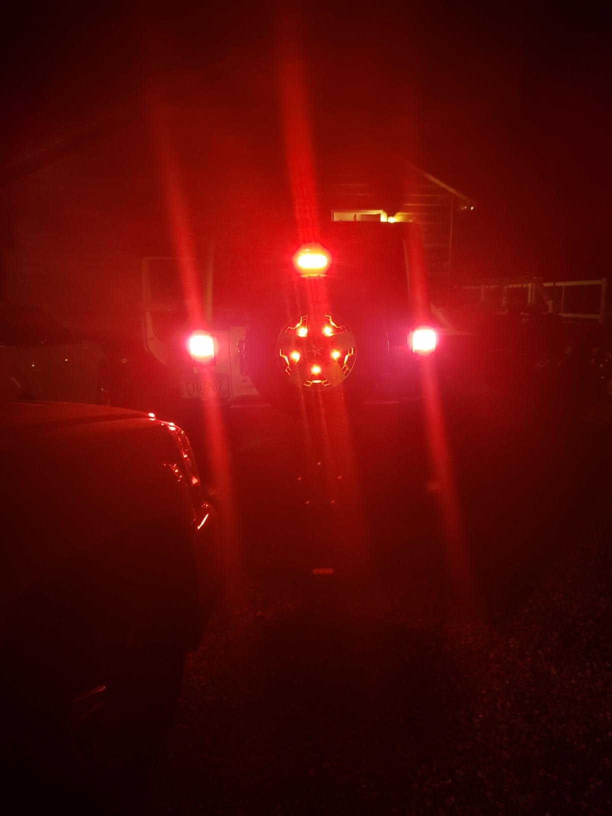 Amazon.com: Brawlee RGB LED Rear Glass Lift Gate Dome Light Bar for 18 ...